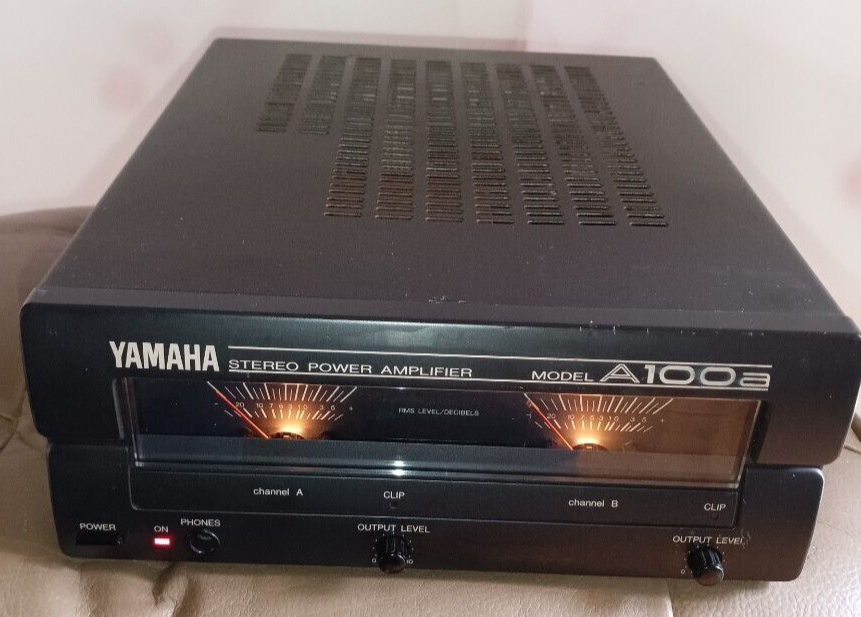 YAMAHA A100a 2ch Stereo Power Amplifier High power amplifier Used ...