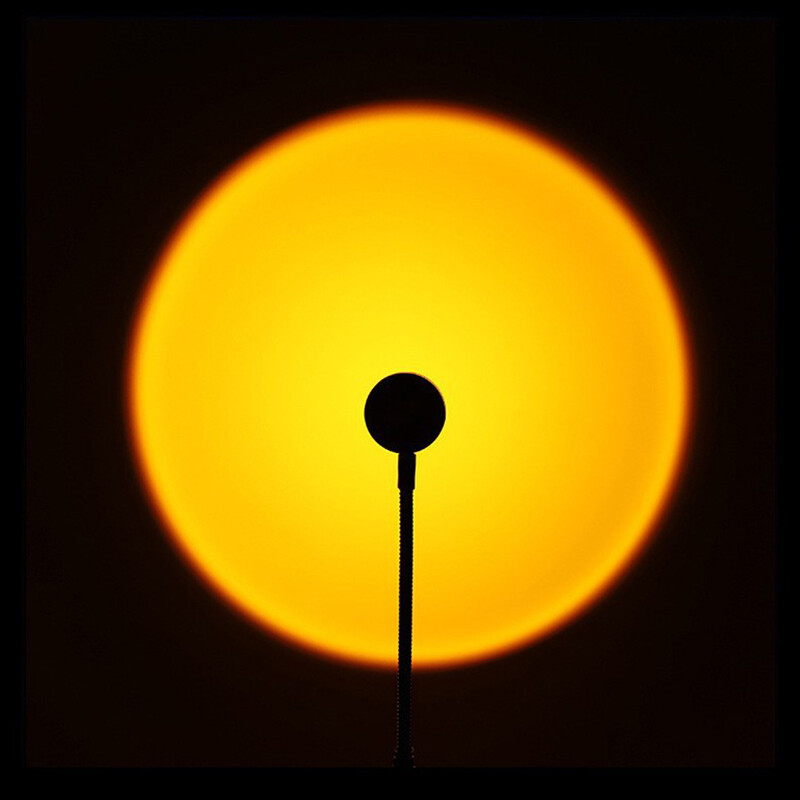 RGB Sunset Lamp Projection Led Night Light Sunset Projection Lamp ...