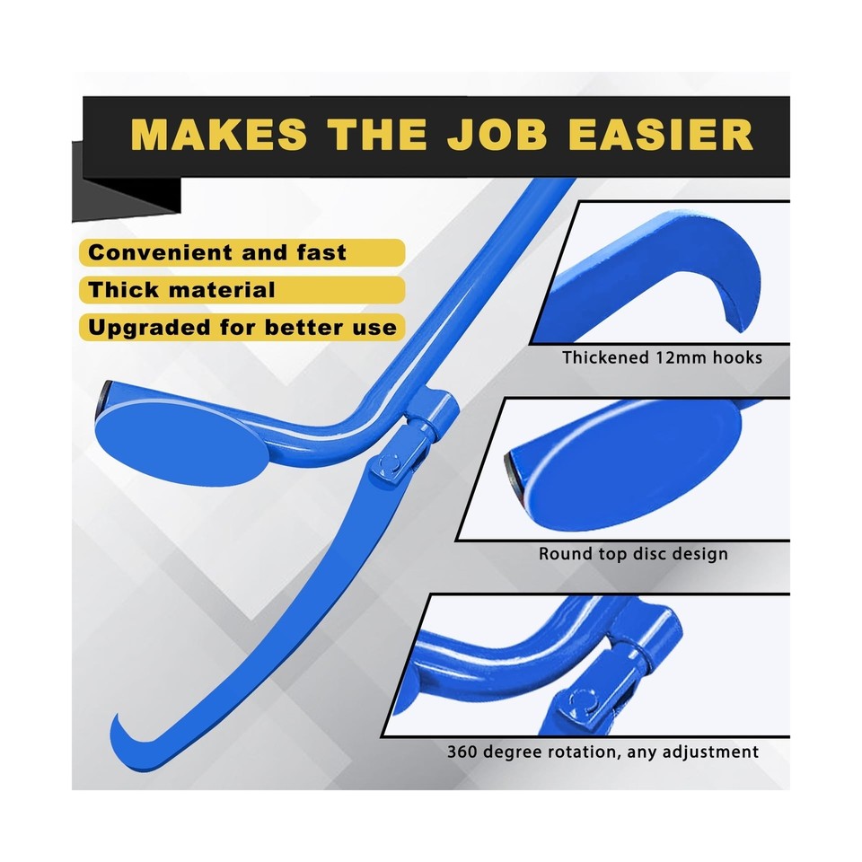 Semi Tire Changing Tools, Heavy Duty Truck Tire Remover, for Class 6-8 ...