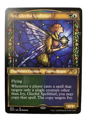 MTG DMU: Ivy, Gleeful Spellthief (Legendary Creature) Showcase Rare 300 ...