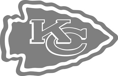 KC Kansas City Chiefs Window Sticker Decal any size any color for any ...