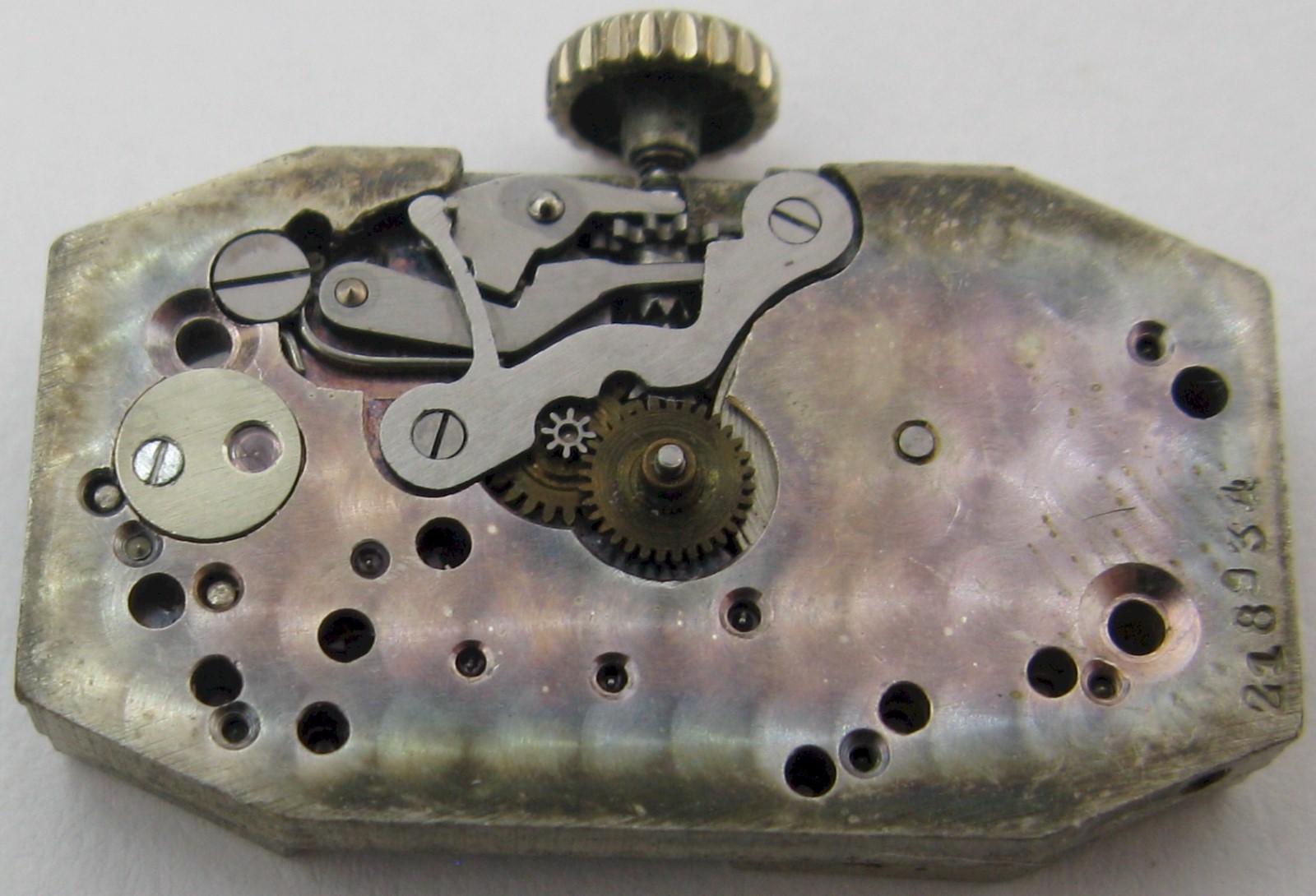rectangle Lady General Watch Co. Movement 15 jewels 3 adj. for parts ...