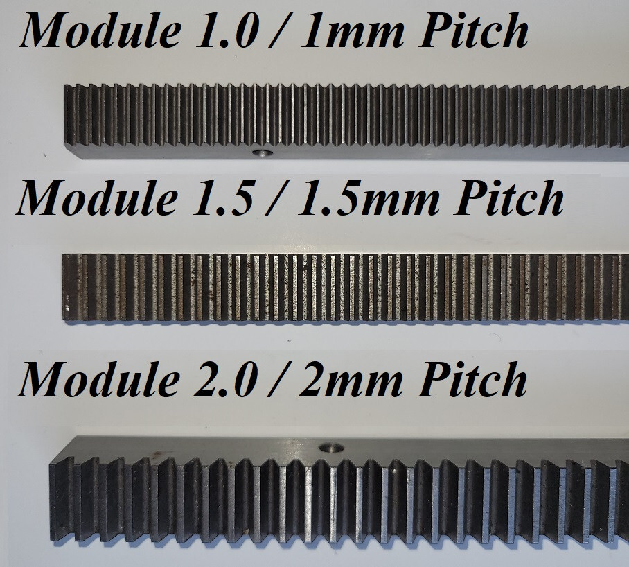 Gear Rack 20 Teeth Pinion M1.5, 5'x5' CNC XY Router Plasma Laser Lathe ...