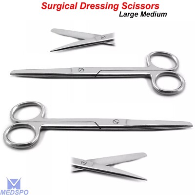 Surgical Dressing Scissors Operating Nurses First Aid Medical Hospital ...