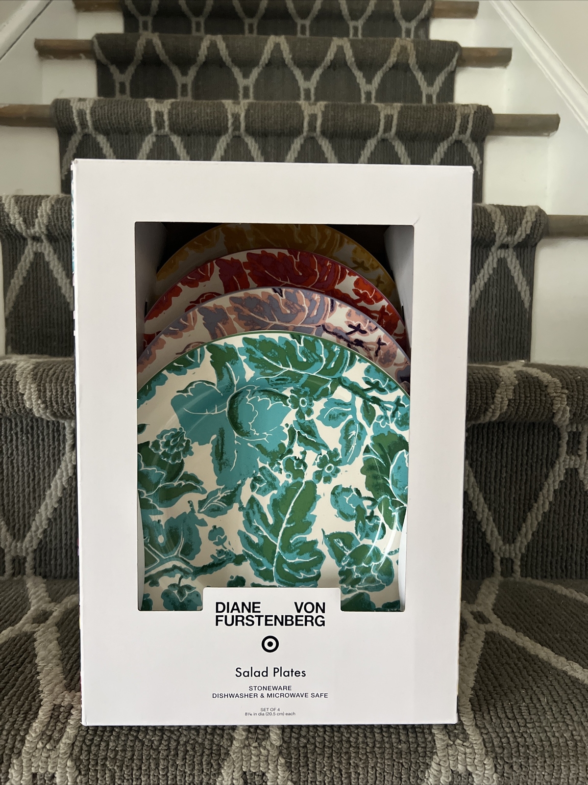 Diane von Furstenberg DVF X Target Floral Toile Stoneware Salad Plate ...