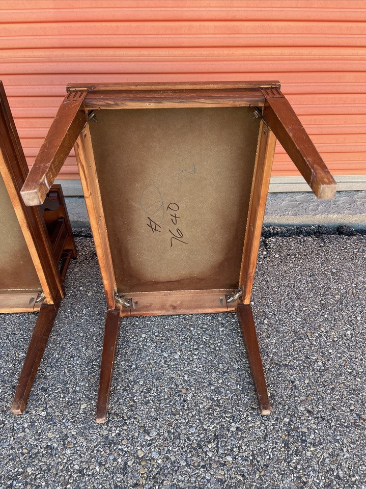 Pair Of Vintage Mersman End Table Genuine Mid Century Modern Tiered ...