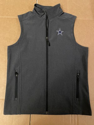 Dallas Cowboys NFL Winter Vest Gray Size Small Men Unisex | eBay