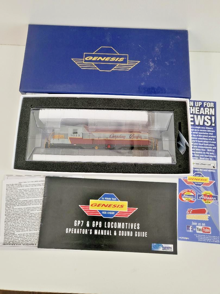 Athearn Genesis GP 9 Passenger Torpedo Geep Canadian Pacific Old Script ...