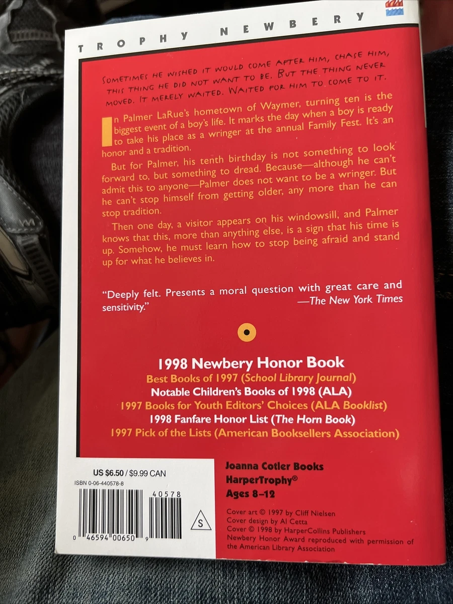 Wringer By Jerry Spinelli Palmer