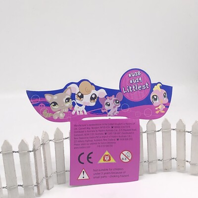 Littlest Pet Shop Lps Lpsa 628 629 Insert Packag Replacment Accessory ...
