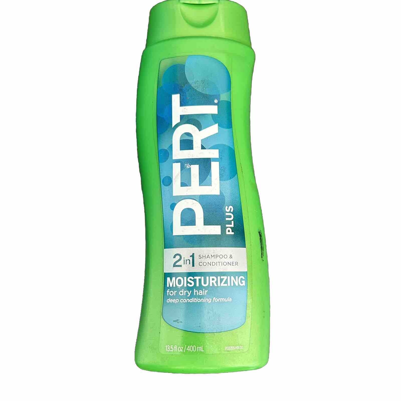 Pert Plus 2 in 1 Shampoo And Conditioner Moisturizing for Dry Hair 13.5 ...