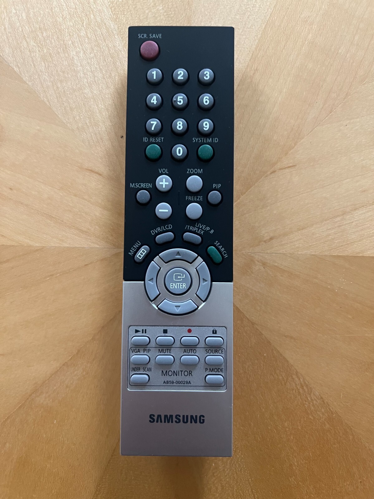 Genuine Original SAMSUNG Monitor Remote Control AB59-00029A With User ...