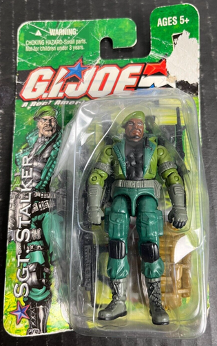 VTG GI Joe Sgt. Stalker Action Figure Complete with Weapons (2003 ...