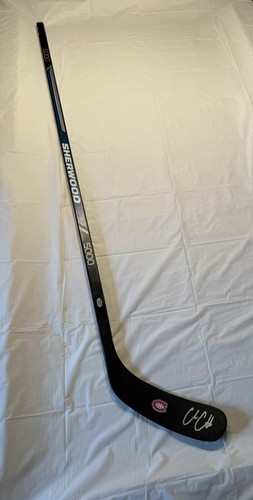 COLE CAUFIELD SIGNED AUTOGRAPH FULL SIZE HOCKEY STICK MONTREAL ...