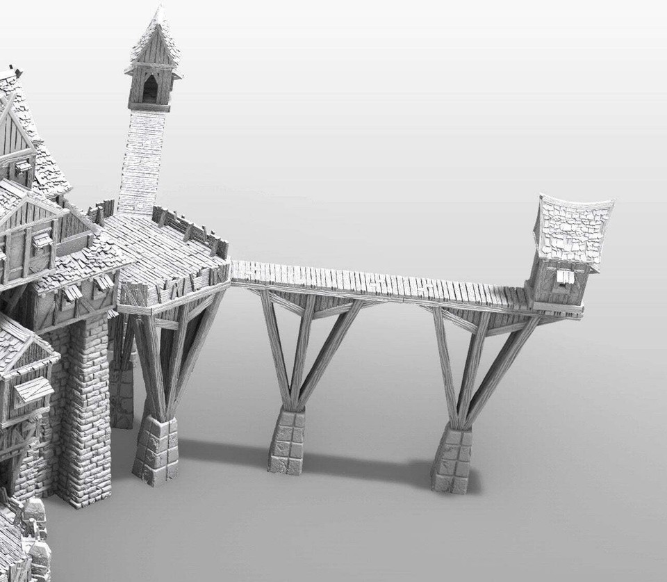 Guild Tower Air Dock Add On - DND - Pathfinder - Dungeons & Dragons ...