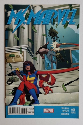 Ms. Marvel #6 2nd Print Variant 1st Appearance of the Inventor Marvel ...