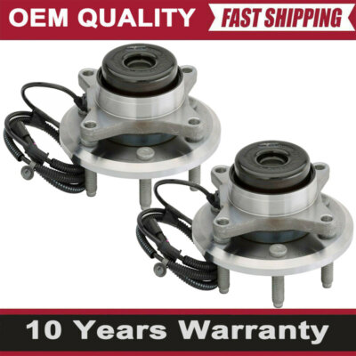 2WD Front Wheel Hub Bearings 515143 Set of 2 For 2011-2014 Ford F150 ...