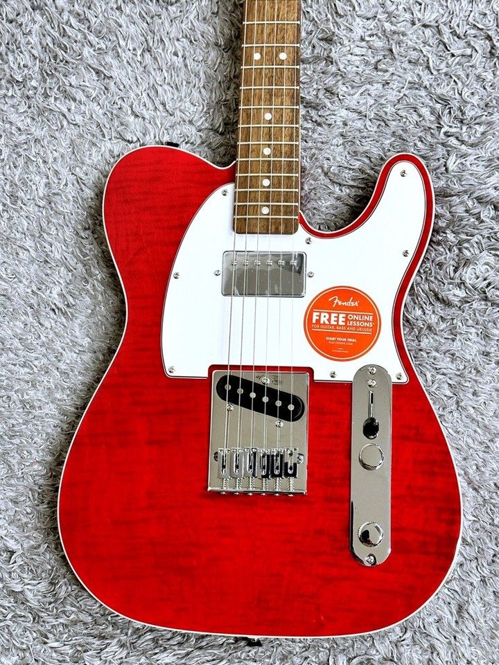 Squier By Fender Affinity Series Telecaster Fmt Sh Crimson Red ...