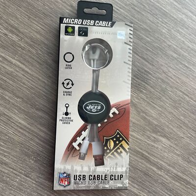 Touchdown Tech: NFL Micro USB Cable Clip for On-the-Go Charging | eBay