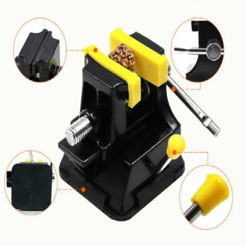 Portable Desk Clamp Mini Table Vise Bench DIY Jewelry Crafts Modeling ...