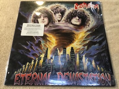 Destruction Eternal Devastation Metal LP Cover in Shrink w Hype LP ...
