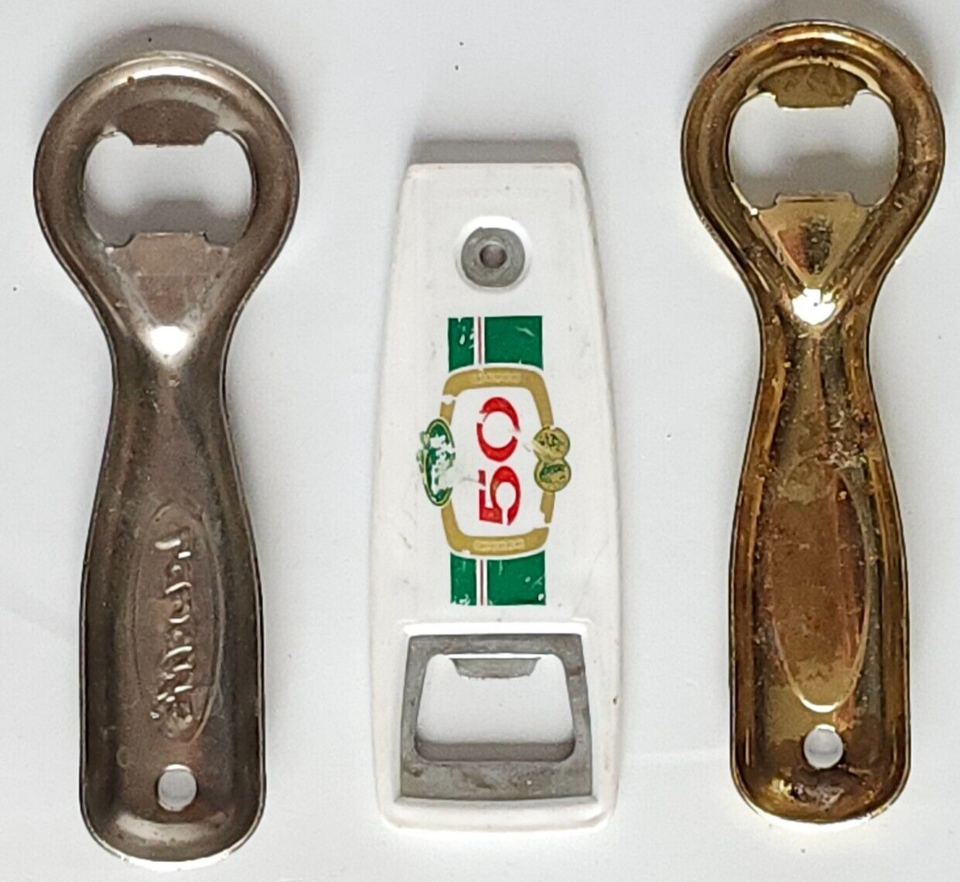 VINTAGE LABATT 50 Bottle Opener Lot of 3 Labatt's Bar Used | eBay