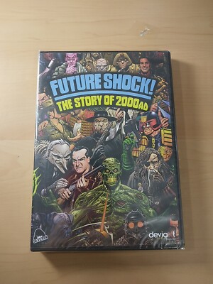 FUTURE SHOCK! THE STORY OF 2000AD DVD - SEVERIN MEW/SEALED BRIAN ...
