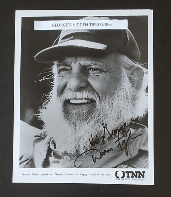DENVER PYLE signed autographed *IN PERSON* B&W 8x10 "DUKES OF HAZZARD ...