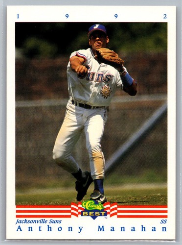 Anthony Manahan 1992 Classic Best Set Break BASEBALL #329 Jacksonville ...