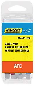 SEACHOICE SC11388 ATC FUSE VALUE PK 5X5 25PC | eBay