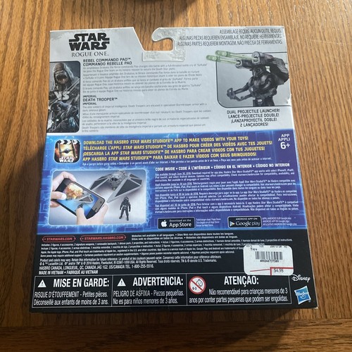 Rogue One A Star Wars Story 2-Pack Rebel Commando Pao & Imperial Death ...