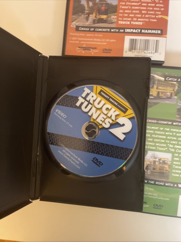 Twenty Trucks Presents Truck Tunes 1 2 3 DVD Lot 2007 Hammershark Media ...