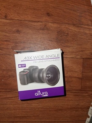 Altura .43X Wide Angle HD Lens Attachment 58Mm Back Thread 82mm Front ...