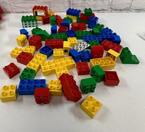 Vintage Lego Duplo Limited Edition Silver Bucket #3209 100% Complete ...