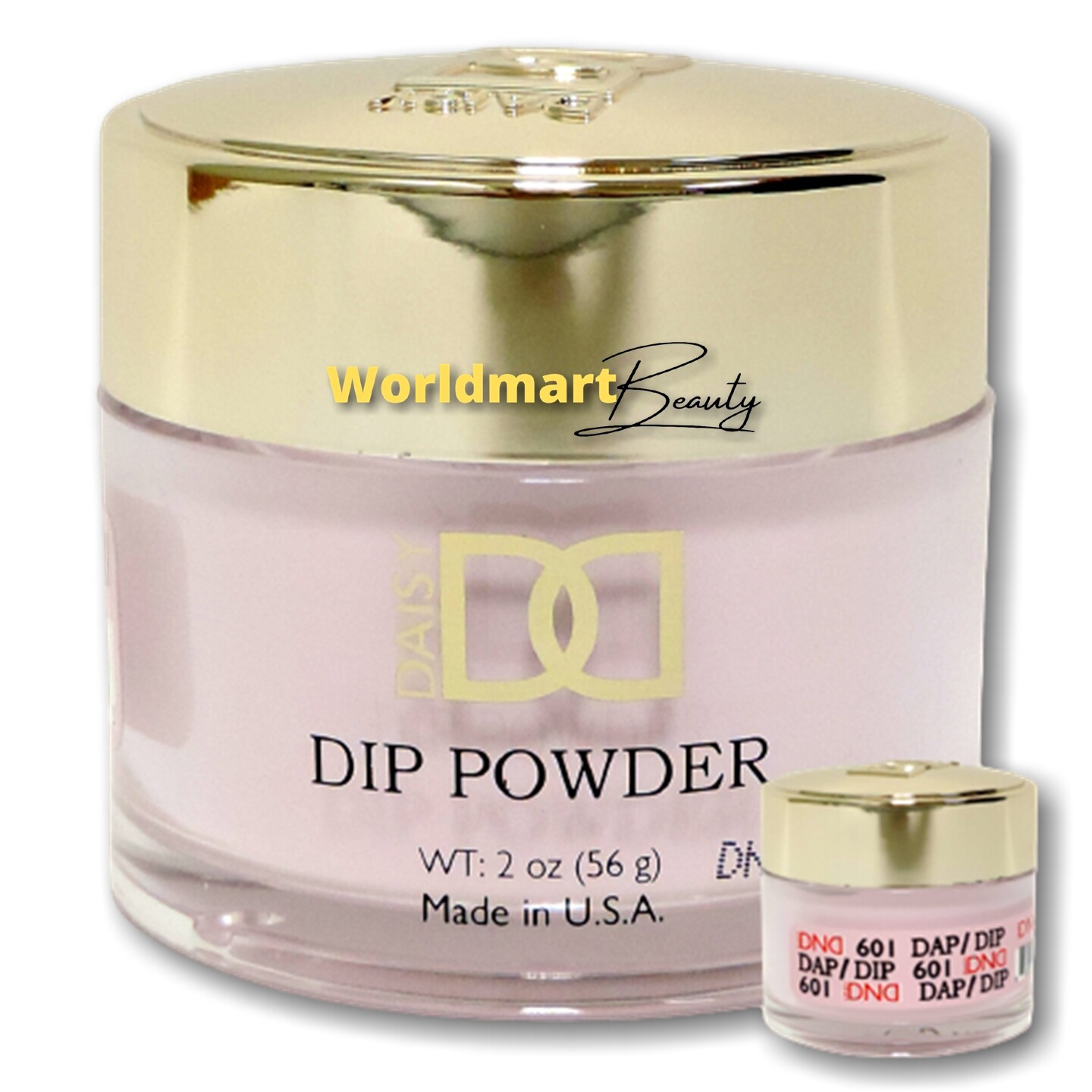 DND Dipping Powder 2fl.oz Dip Dap Acrylic Color DND601- Ballet