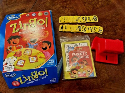 Zingo! Bingo with a Zing Game By Thinkfun | eBay