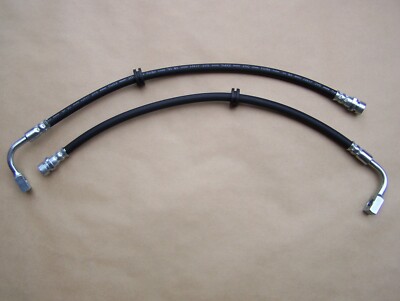 NEW FRONT BRAKE HOSE SET (2) FITS BA BF FORD FALCON NOT XR8 OR XR6T ...