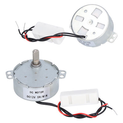 DC Motor 50TYC DC12V 5RPM Deer Motor With Single Flat Shaft Halloween ...