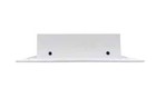 18" Linear Slot Diffuser - (2 Slot) Double Slot - White Decorative Air ...