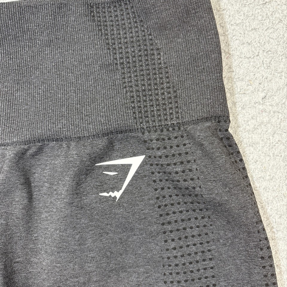 Gymshark Women's Sz M Vital Seamless Shorts Womens Black Compression ...