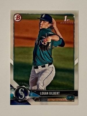 LOGAN GILBERT - Mariners - 2018 1st Bowman Draft #BD-63 | eBay