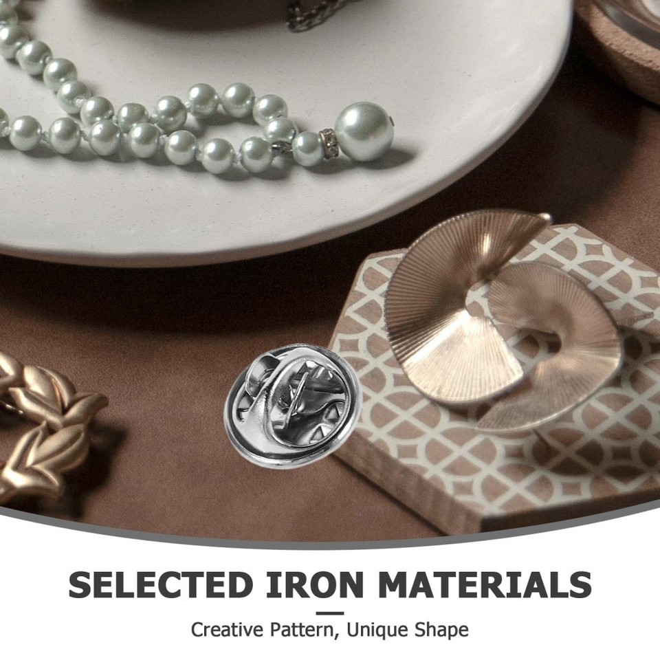 30 Sets Lapel Pin Stopper Pins Backs Enamel Locking Butterfly Clutch ...