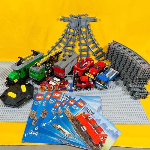 LEGO City RC Train Cargo Train Deluxe 7898 In 2006 Used toys 202502M ...