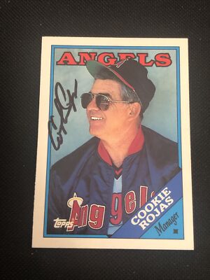COOKIE ROJAS 1988 TOPPS TRADED SIGNED AUTOGRAPHED CARD #97T ANGELS | eBay