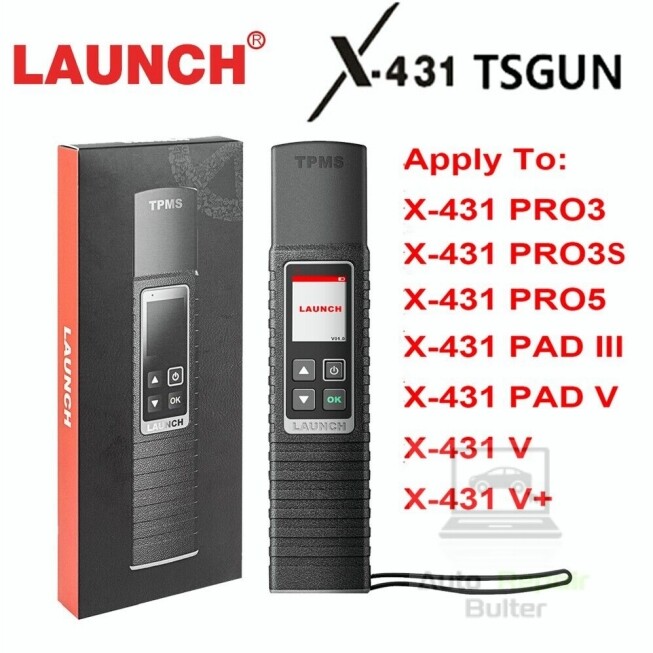 LAUNCH X431 TSGUN TPMS Car Tire Pressure Inspection Tool Sensor ...
