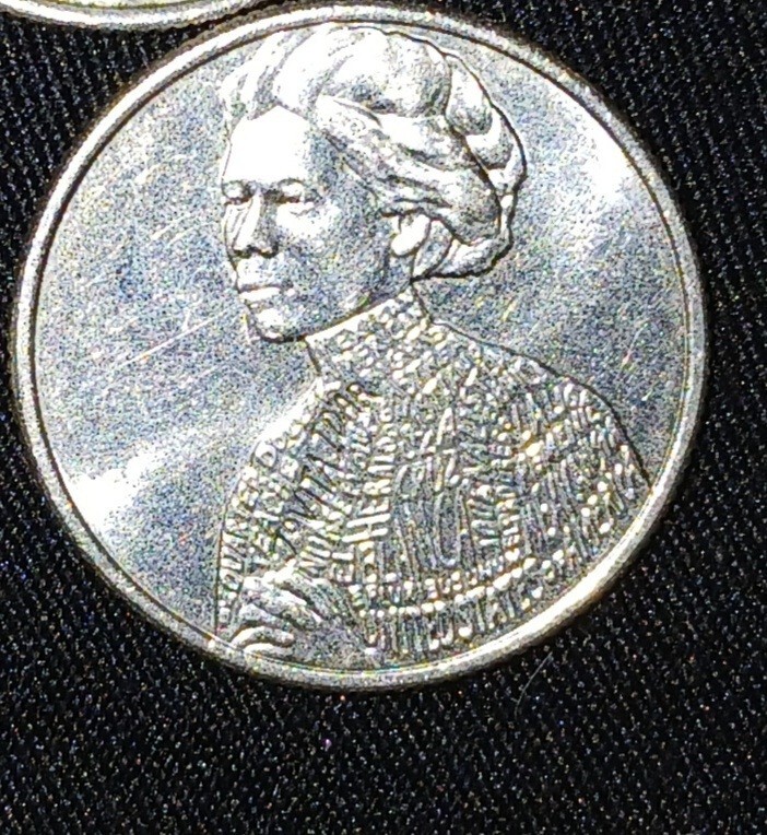 2023 D Washington Quarter Error on nose of George and Bubbles on neck ...