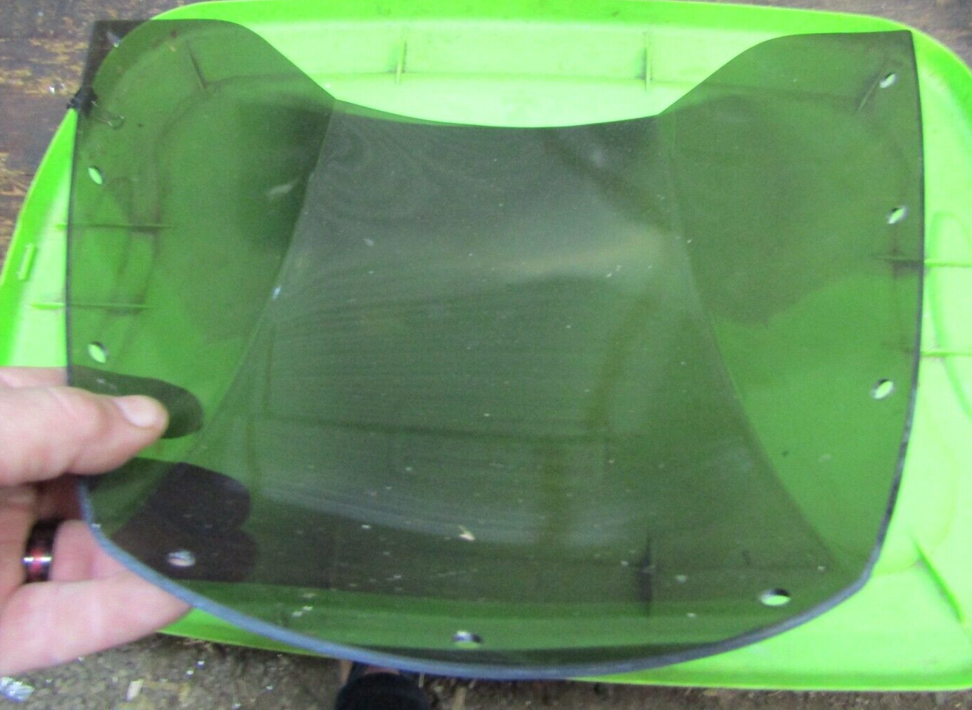 Rickman Honda Triumph BSA Metisse Tinted Fairing Wind Screen NOS Wind ...