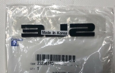 2014-2018 SIERRA CANYON CHROME "SLE" TAILGATE EMBLEM LOGO NEW GM ...