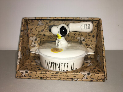 RAE DUNN PEANUTS "BRIE BAKER & CHEESE KNIFE SET" SNOOPY/WOODSTOCK(NIB ...