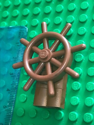 Lego - BROWN Steering Wheel for Pirate Ship / Galleon | eBay